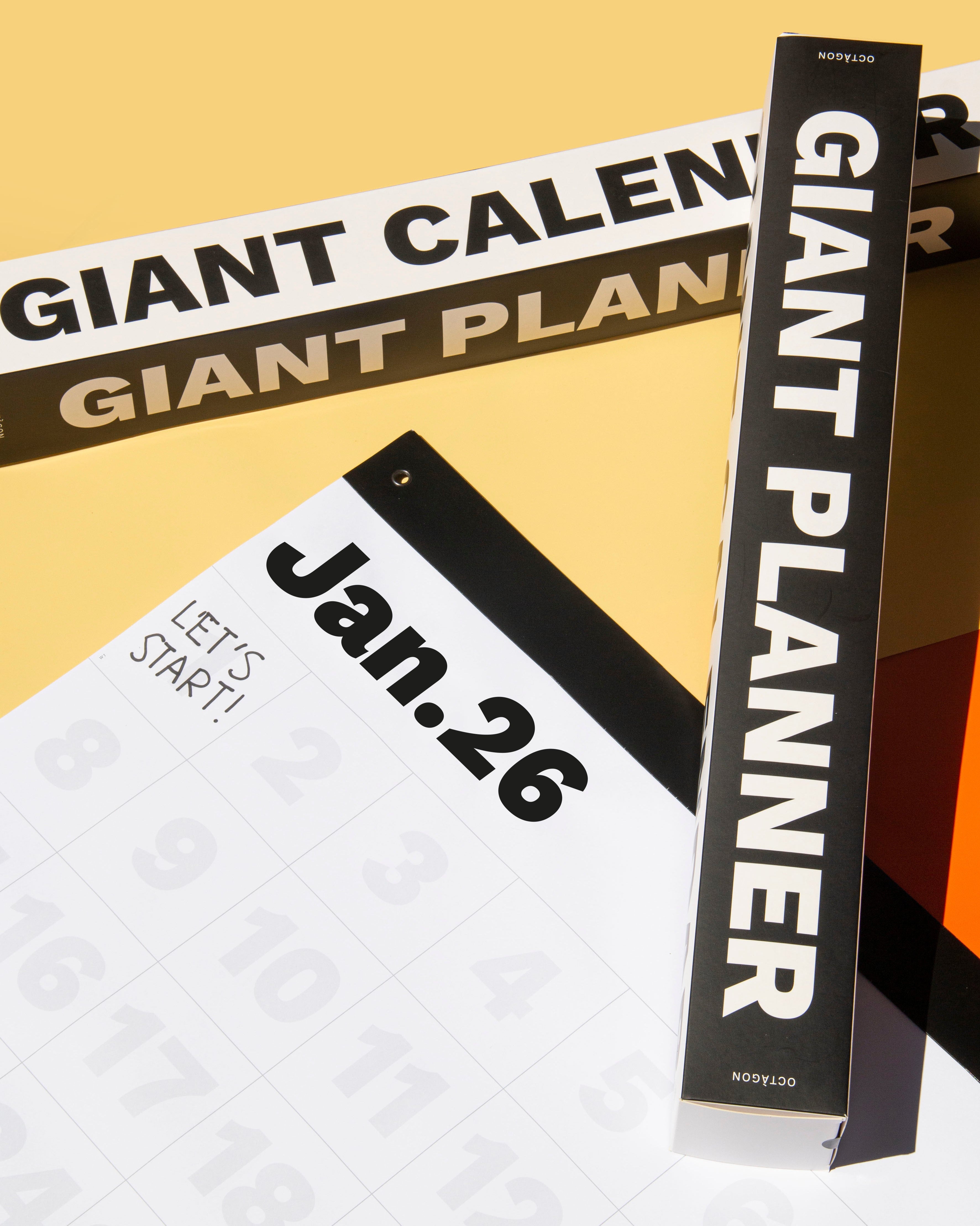 2026 Octàgon Design Giant Wall Planner · Minimal design · Best Calendar ...
