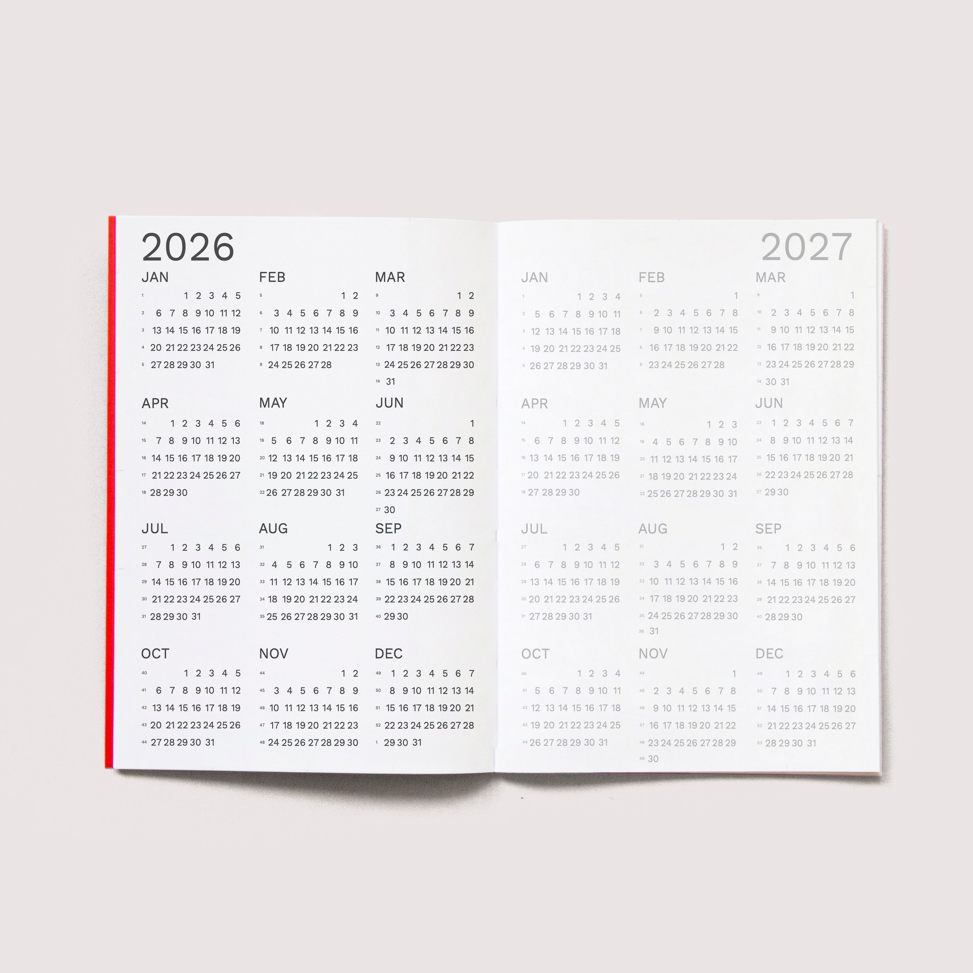 2026 Big Monthly Planner, A4 Size. Best Planner, minimal Design ...