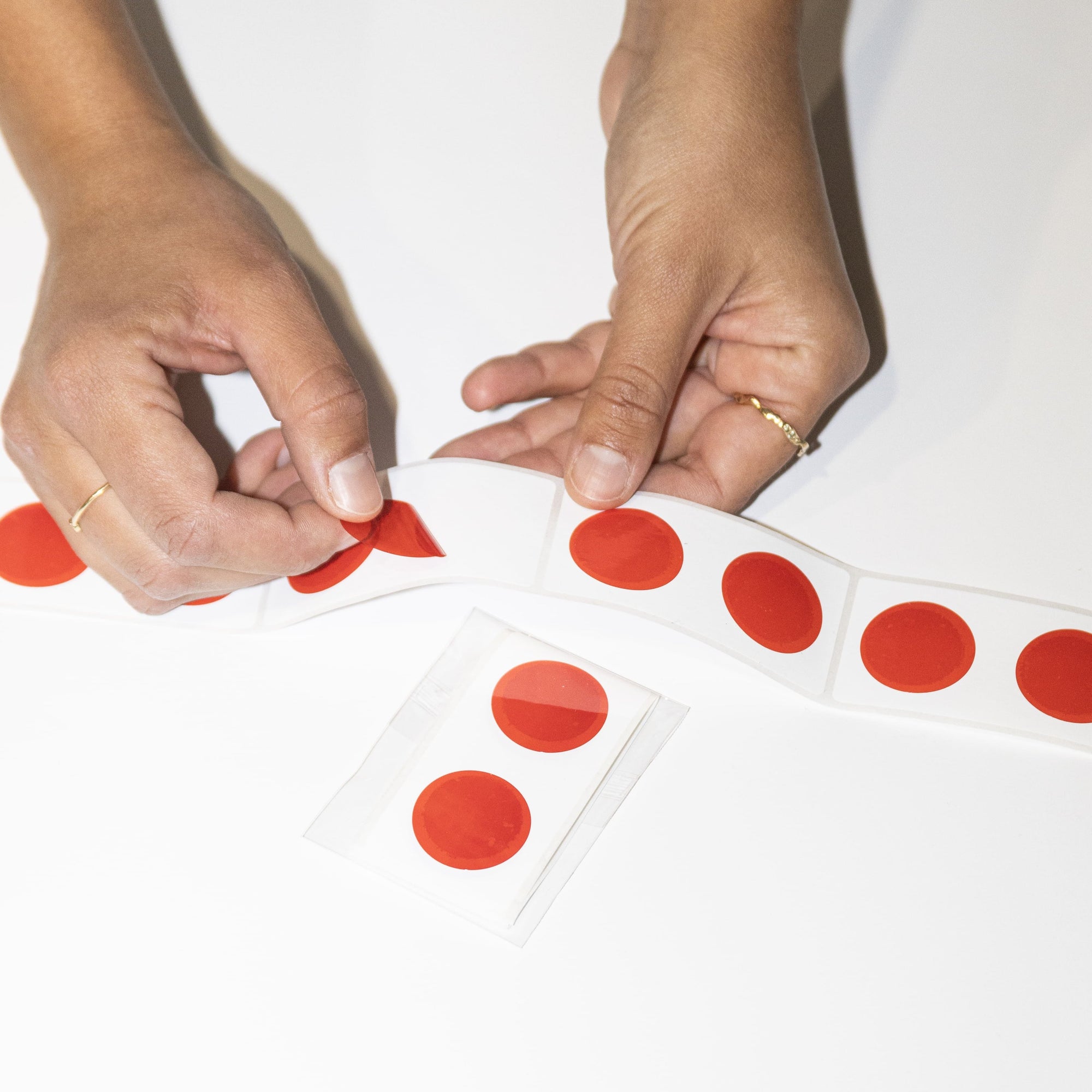 Transparent and Red Magic Date Markers | 20u. Pack – OCTÀGON DESIGN