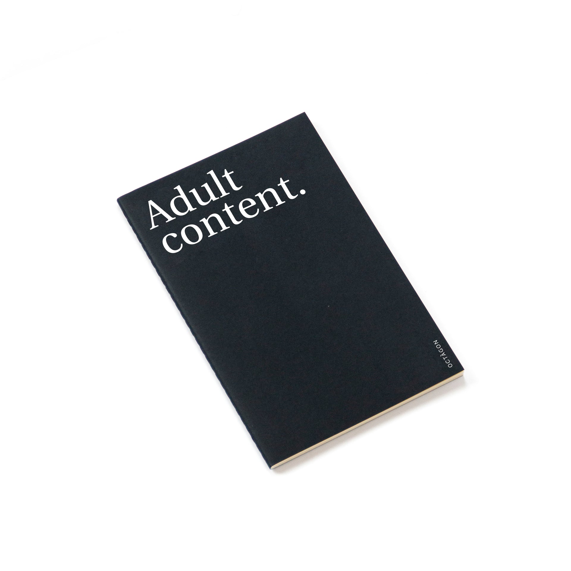 Adult Content · Notebook · Simil. A5 – OCTÀGON DESIGN