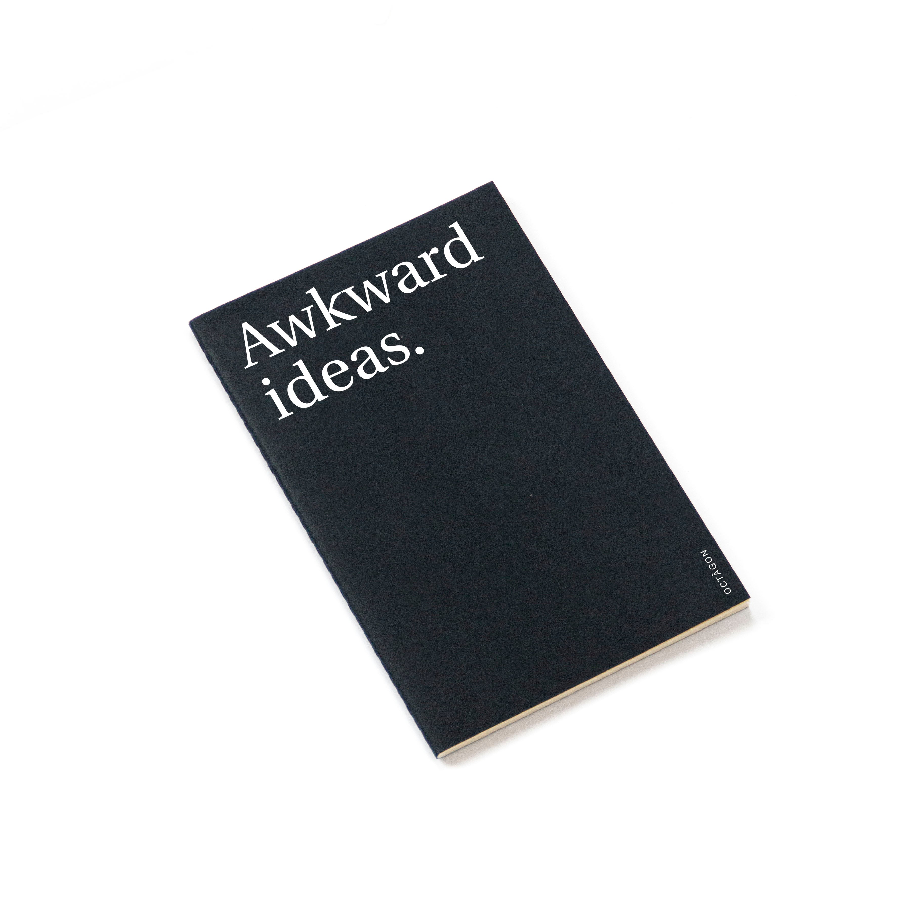 Awkward ideas | Notebook | Simil. A5 – OCTÀGON DESIGN